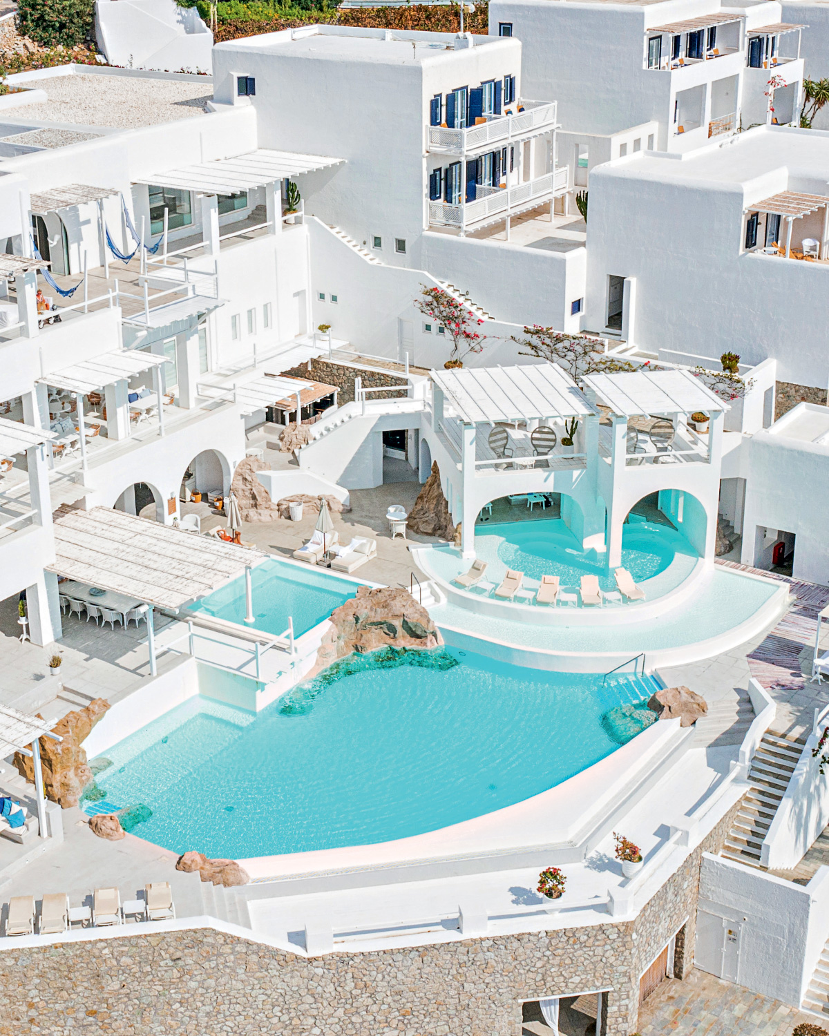 Mykonos Blu | Luxury hotel in Mykonos, Psarou Beach